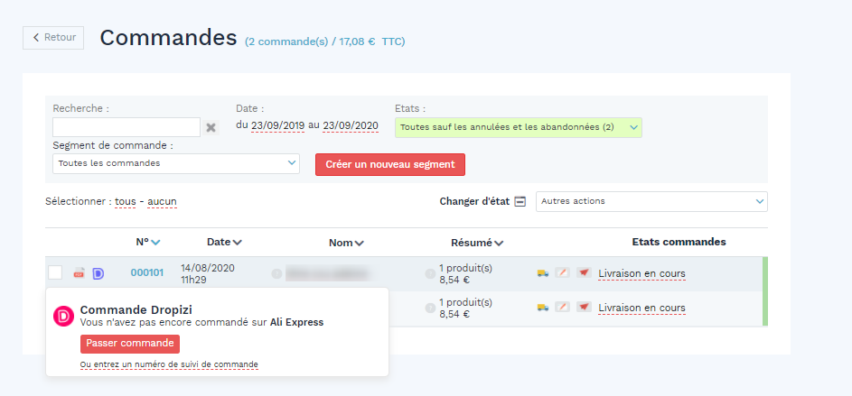 Passer ma commande avec AliExpress – WiziShop